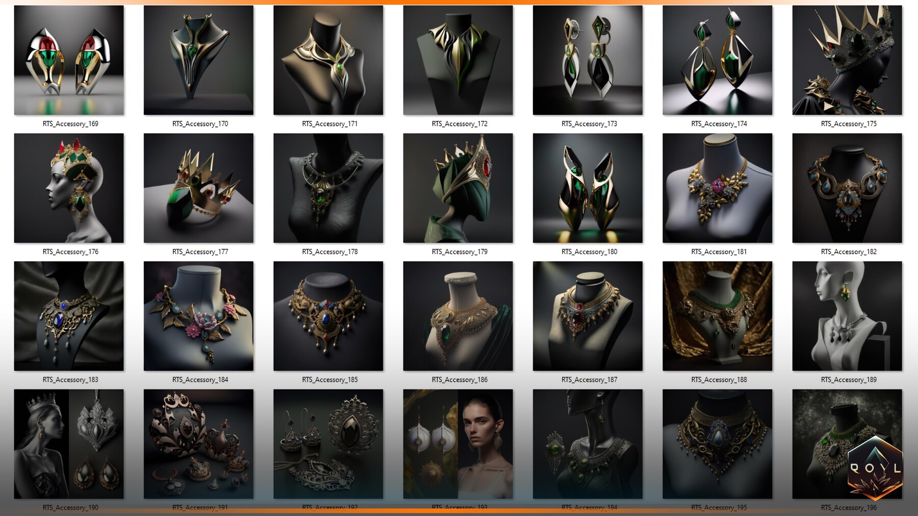 ArtStation - 353 Accessory _ Necklace references ( Gaming Jewelry ) Vol ...