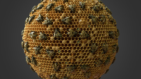ArtStation - Realistic PBR Beehive | Game Assets