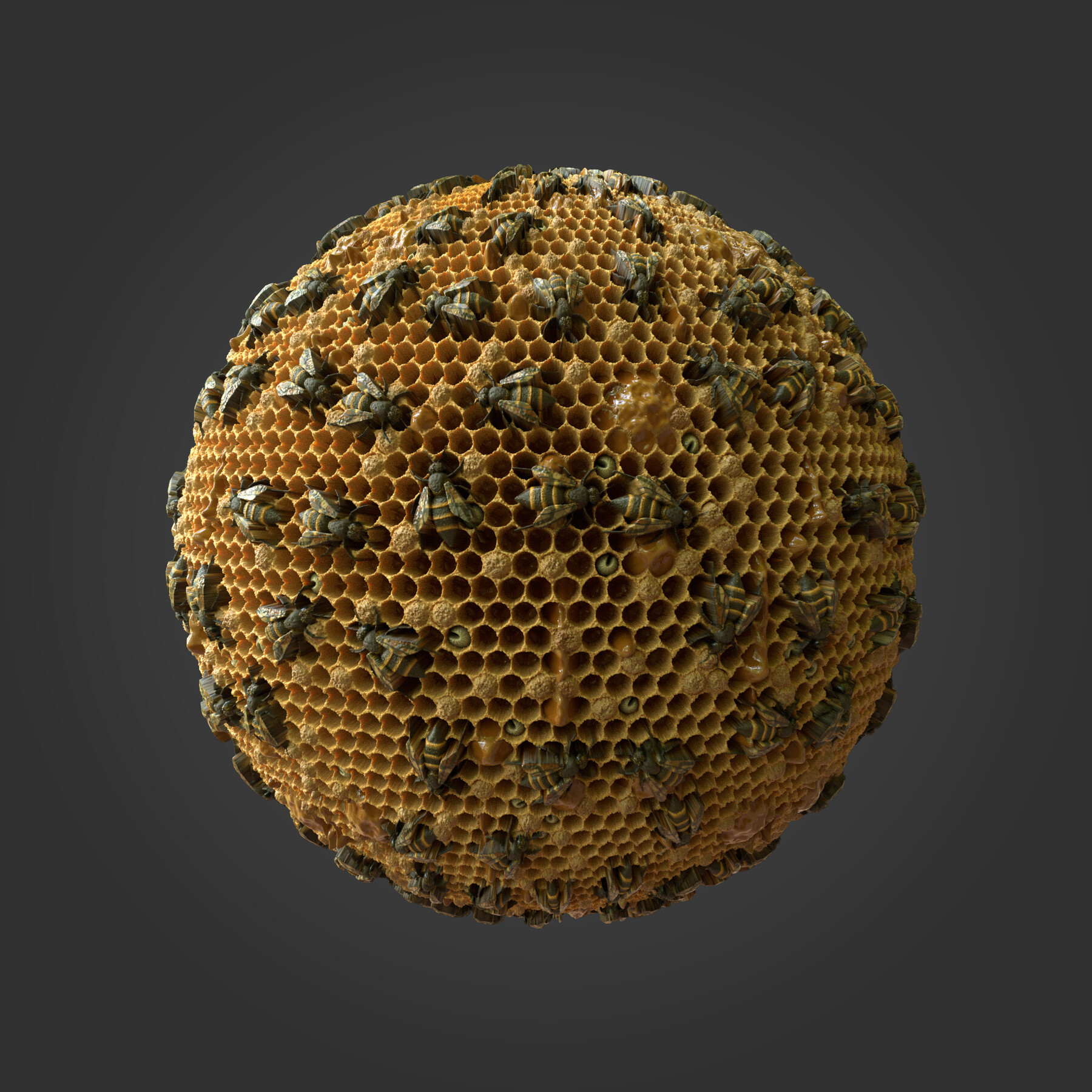 ArtStation - Realistic PBR Beehive | Game Assets