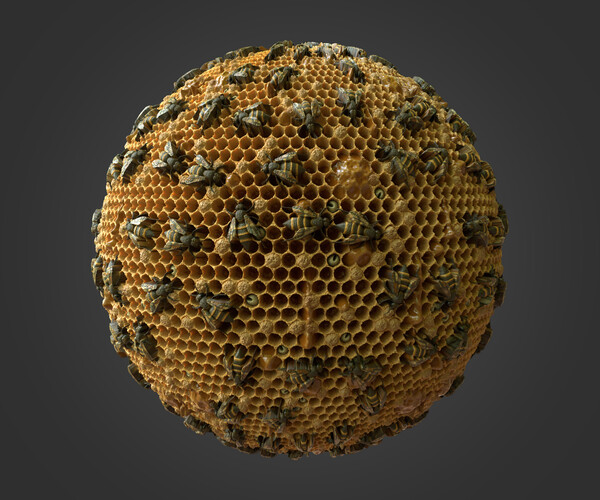 ArtStation - Realistic PBR Beehive | Game Assets