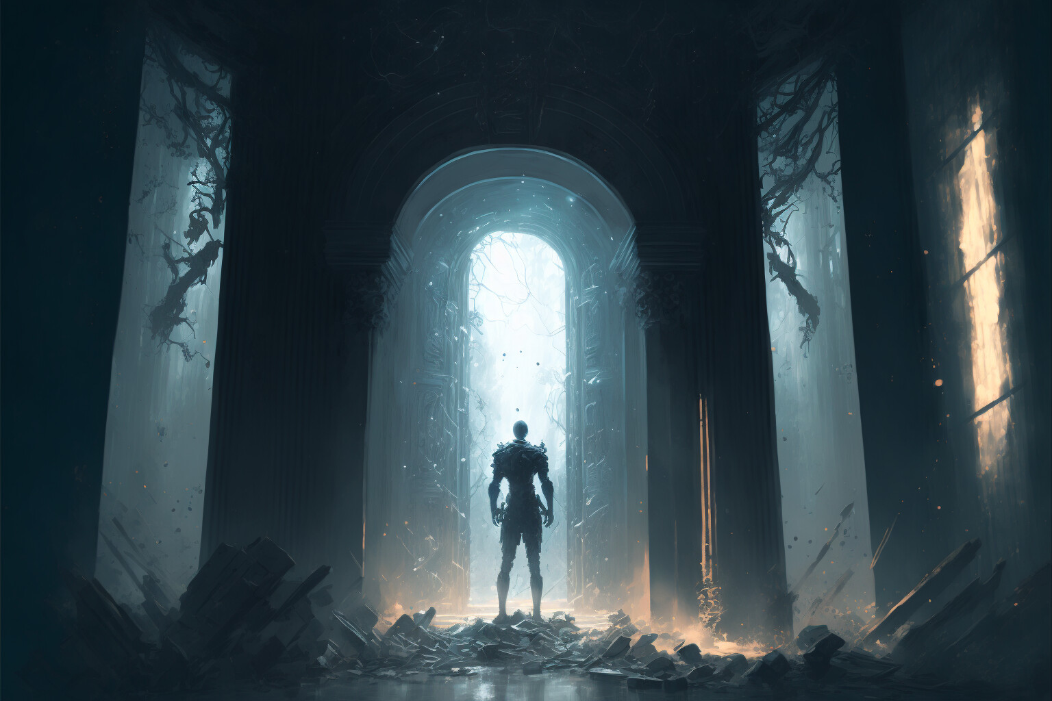 ArtStation - Shades of Grey: A Journey to Inner Light 7 | Artworks