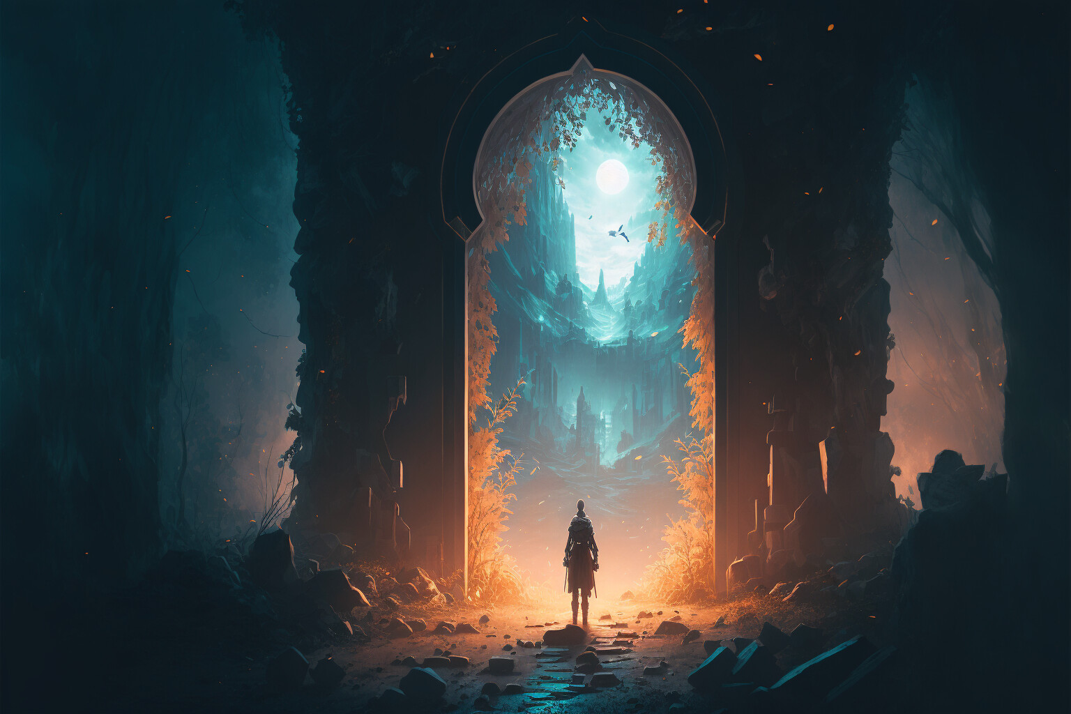 ArtStation - Shades of Grey: A Journey to Inner Light 9 | Artworks