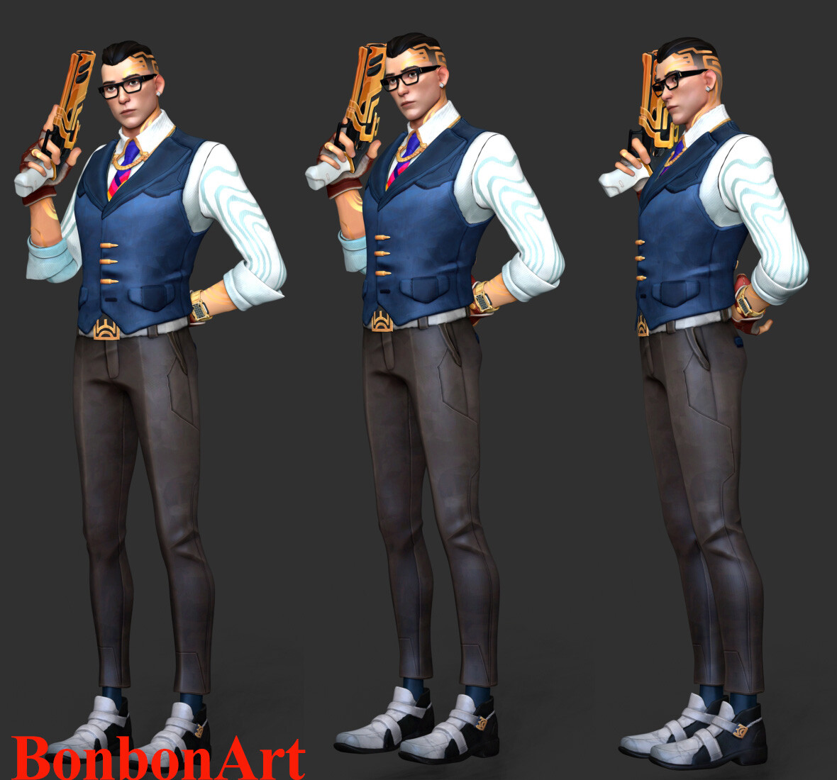 ArtStation - Chamber - Valorant | Resources