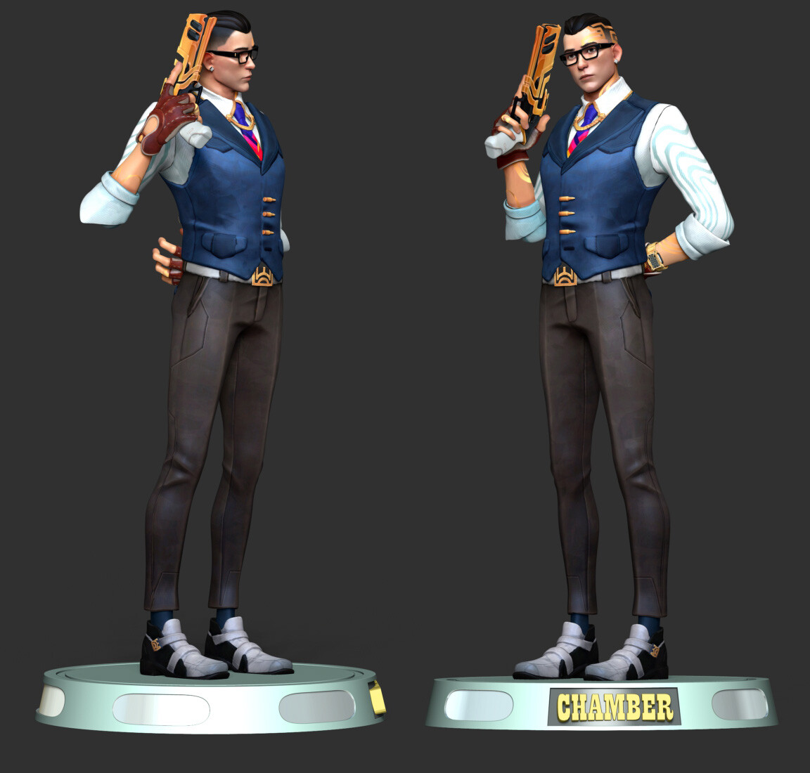 ArtStation - Chamber - Valorant | Resources