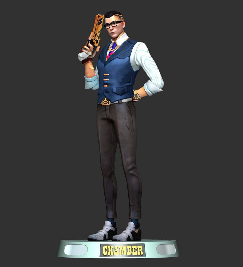 ArtStation - Chamber - Valorant | Resources