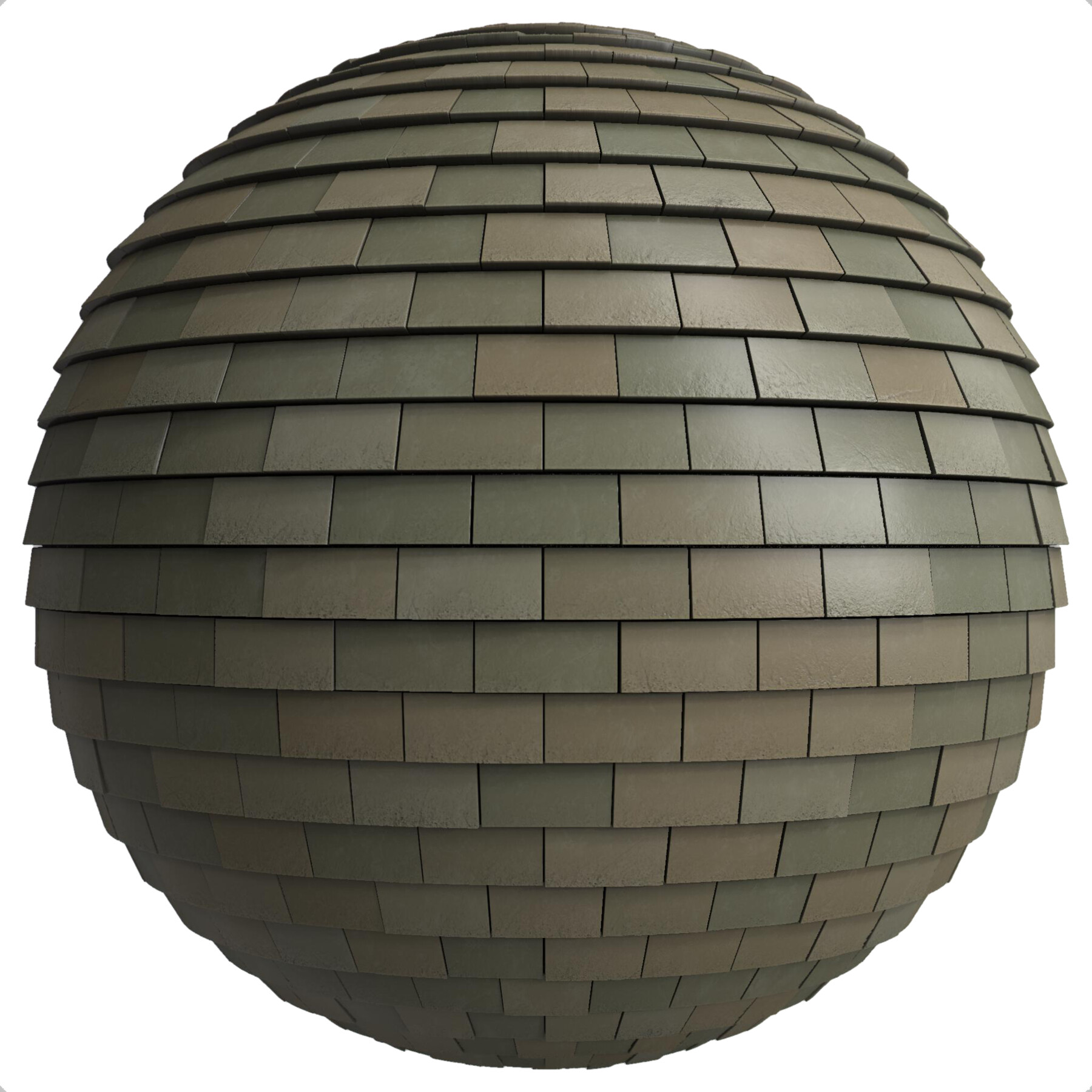 ArtStation - Roof Tile Materials 29- Cement Roofing By 3 color, Pbr By ...