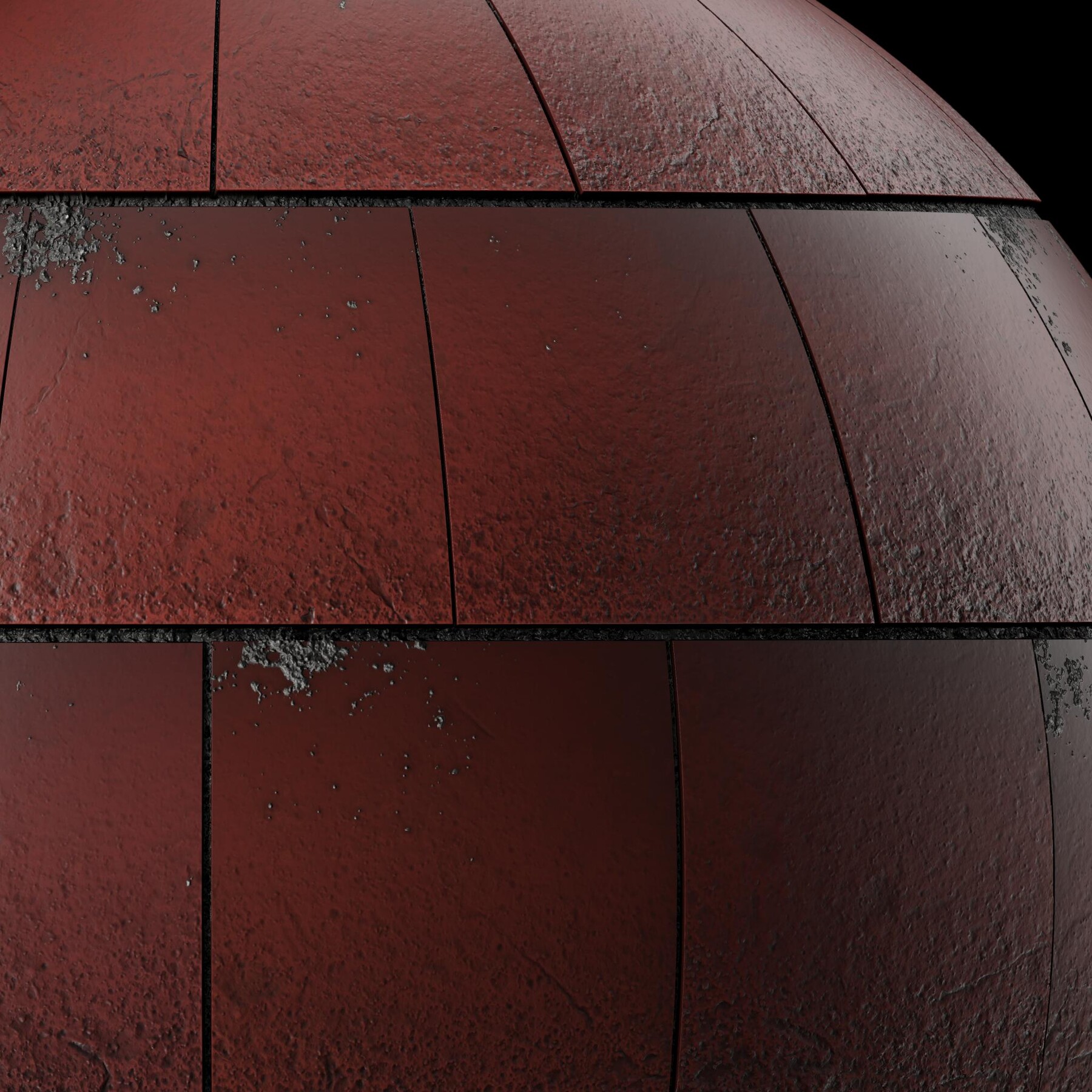 ArtStation - Roof Tile Materials 32- Cement Roofing By 3 color, Pbr By ...