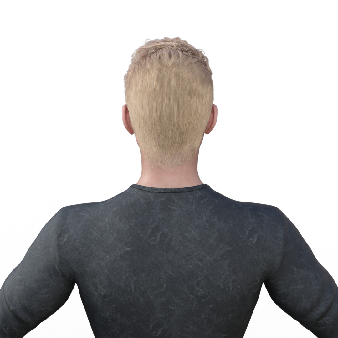 ArtStation - Elester-Handsome blond man--Metahuman/FBX | Game Assets