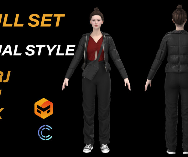 ArtStation - CASUAL FULL SET | Resources