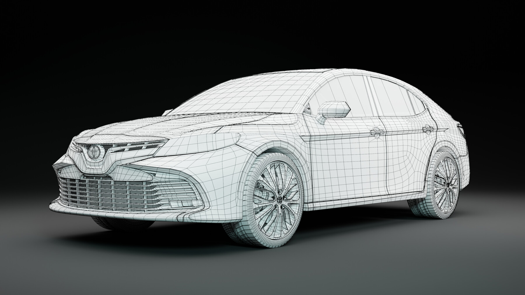 ArtStation - 3D CAR Toyota Camri 2022 with textures | Game Assets