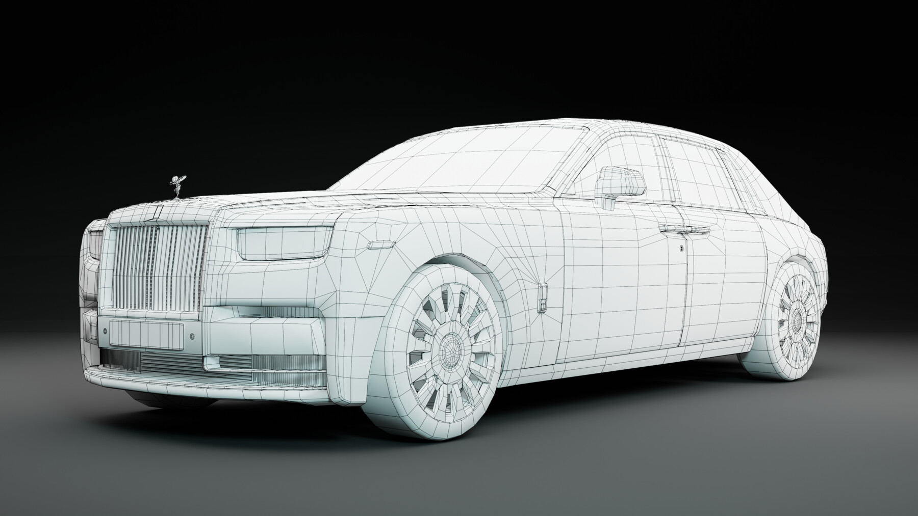 ArtStation - 3D Rolls-Royce Phantom 2022 with textures | Game Assets