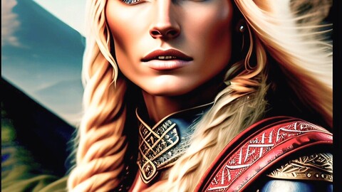 ArtStation - Freyja, the goddess | Artworks