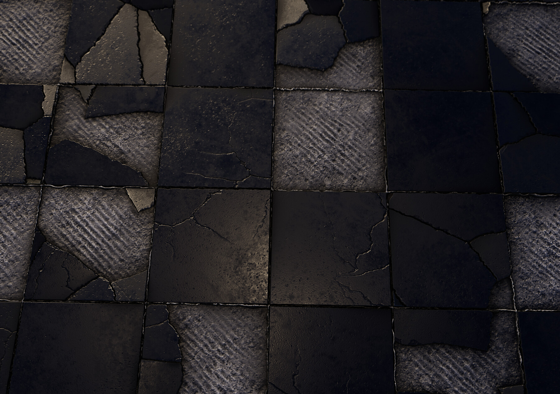 ArtStation - Broken tile | Game Assets