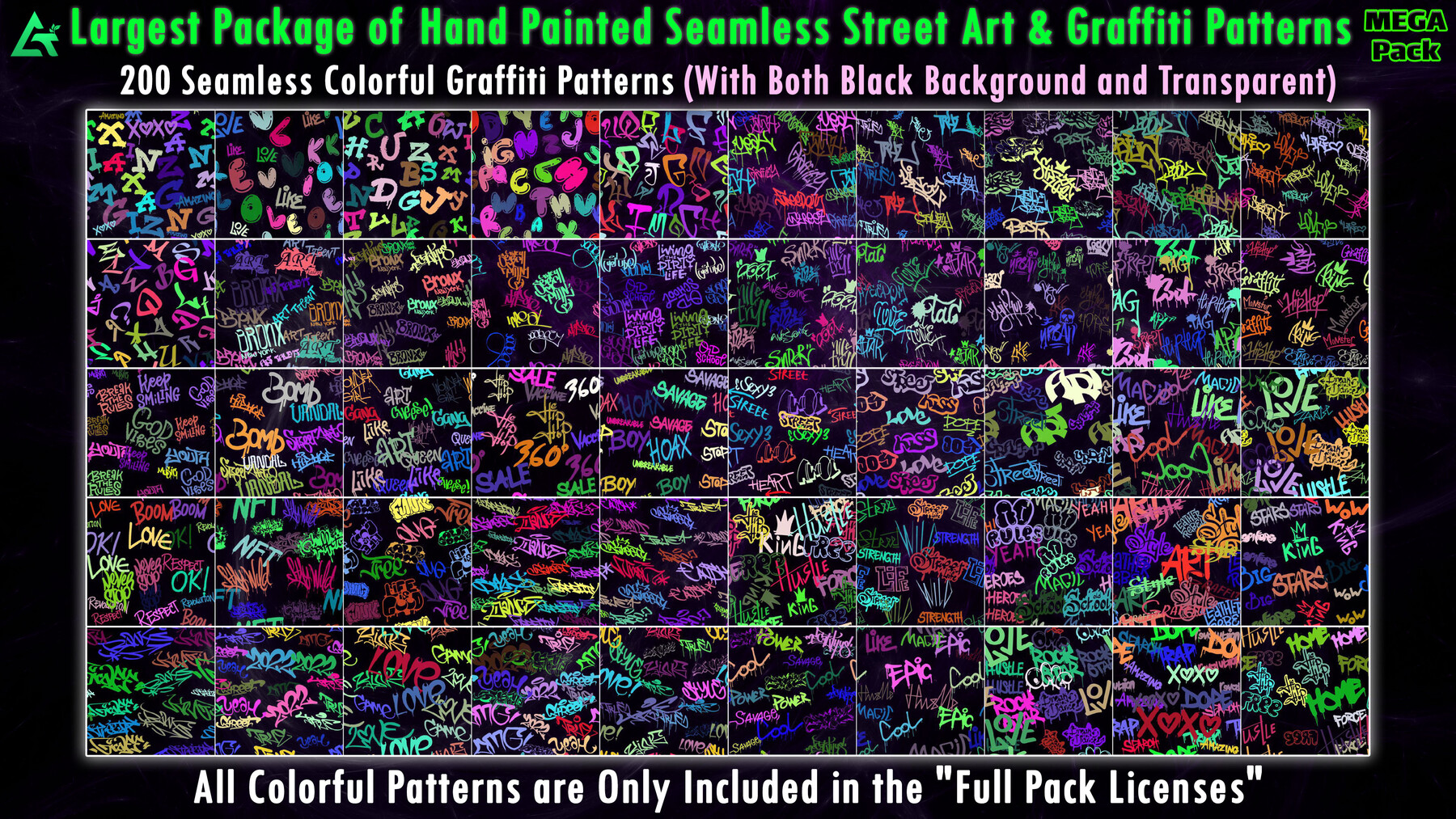 Cool Graffiti Patterns