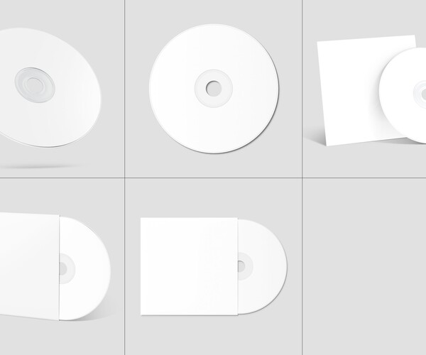 ArtStation - CD DVD Cover Mockup | Artworks