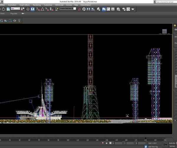 ArtStation - Soyuz Rocket Launch - Animated 3D model | Resources