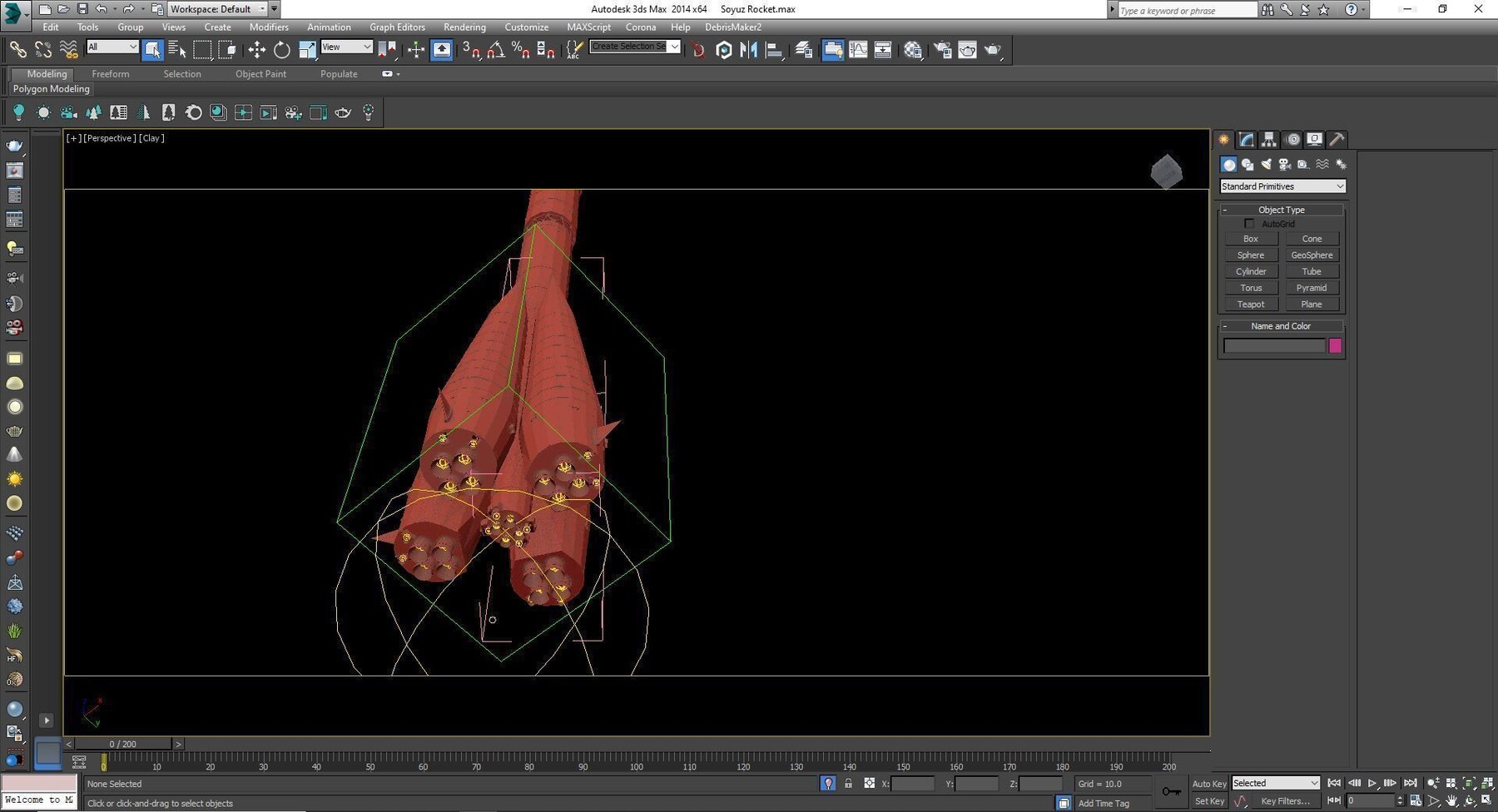 ArtStation - Soyuz Rocket Launch - Animated 3D model | Resources