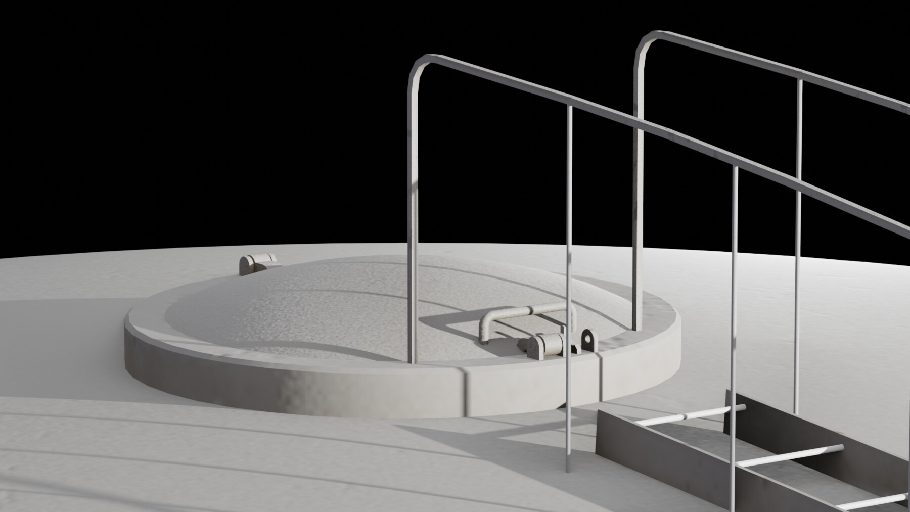 ArtStation - Water Tower Tank | Game Assets