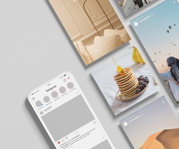 ArtStation - Instagram Mockup | Artworks