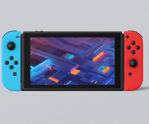 ArtStation - Nintendo Switch Gaming Mockup | Artworks