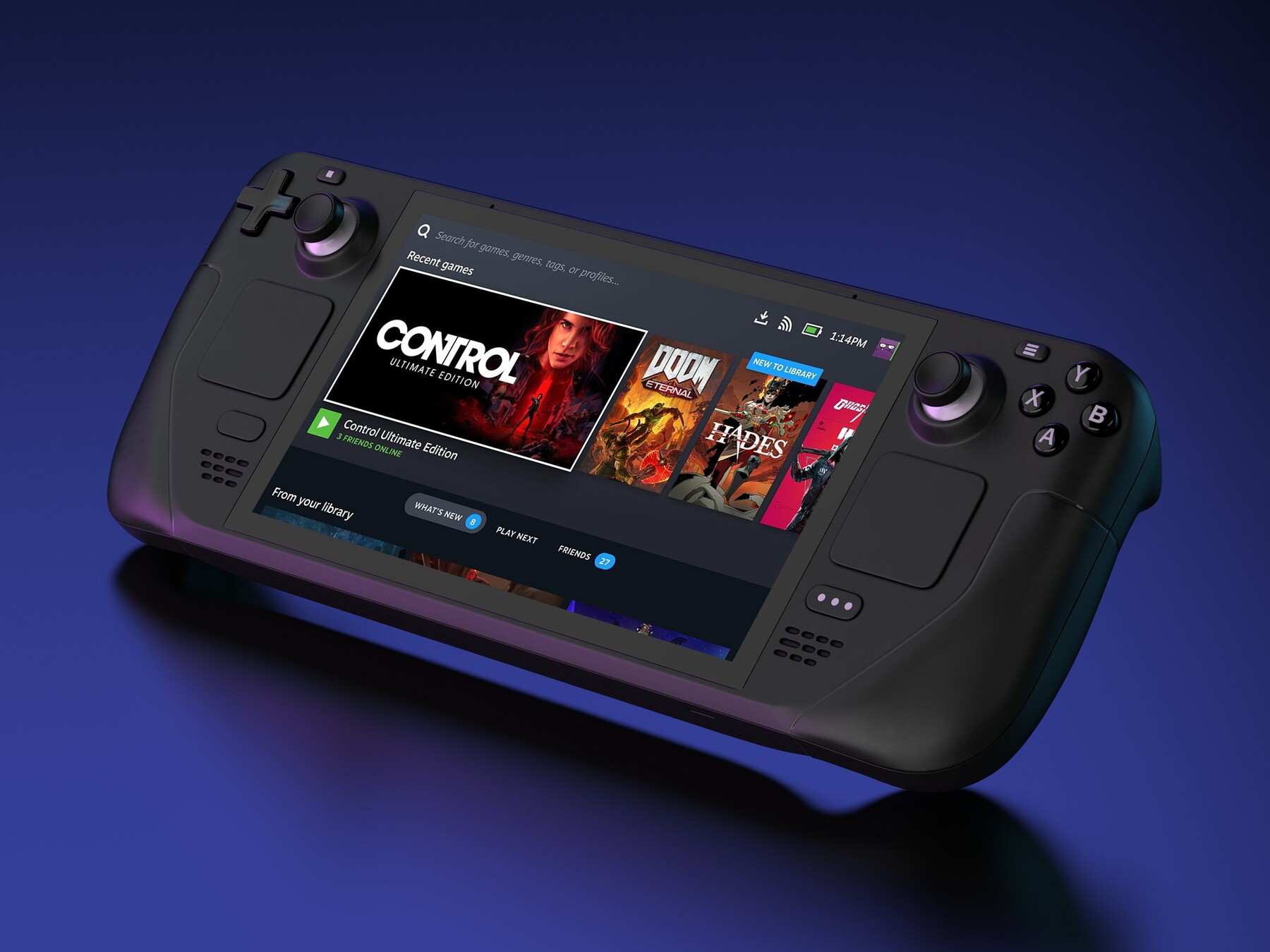 ArtStation - Steam Deck Gaming Mockup | Resources