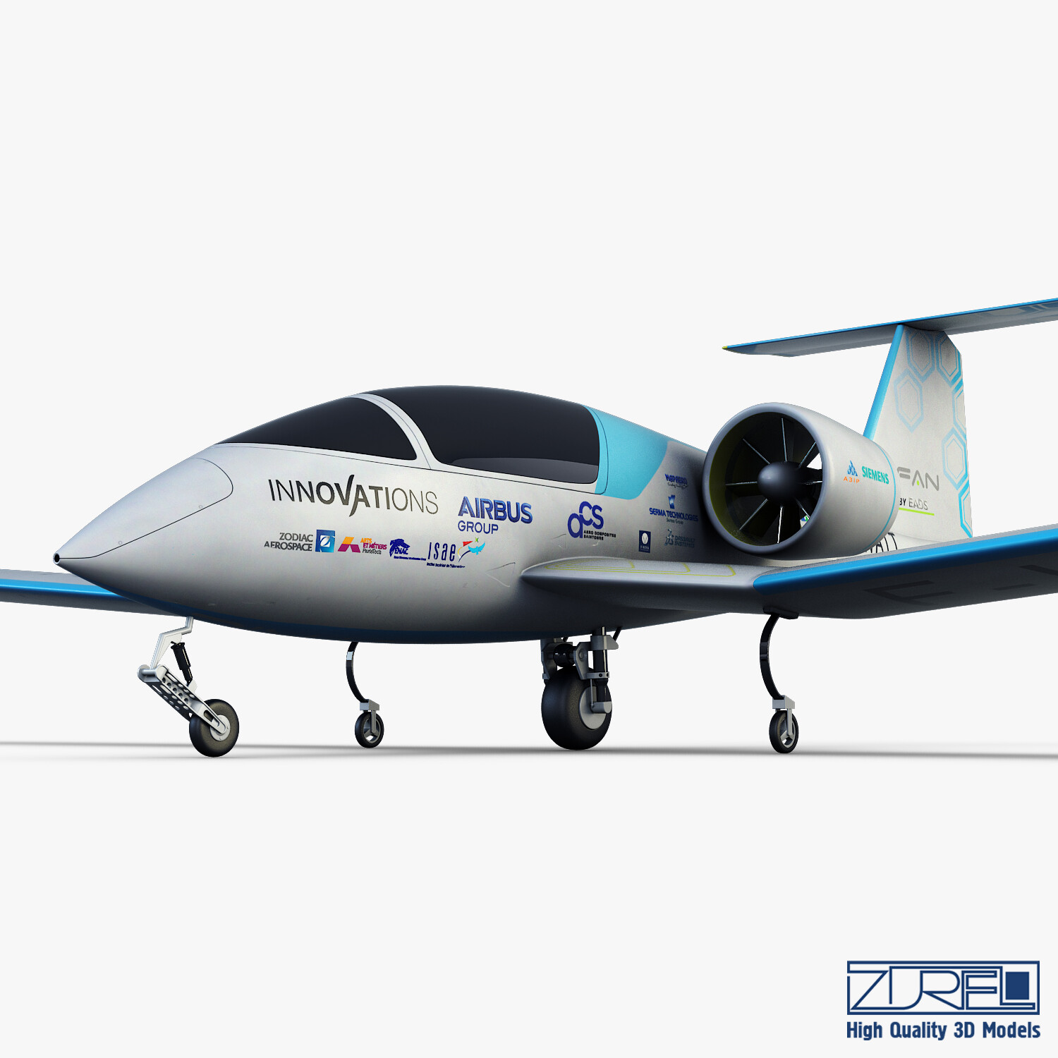 ArtStation - Airbus E-Fan Electric | Resources