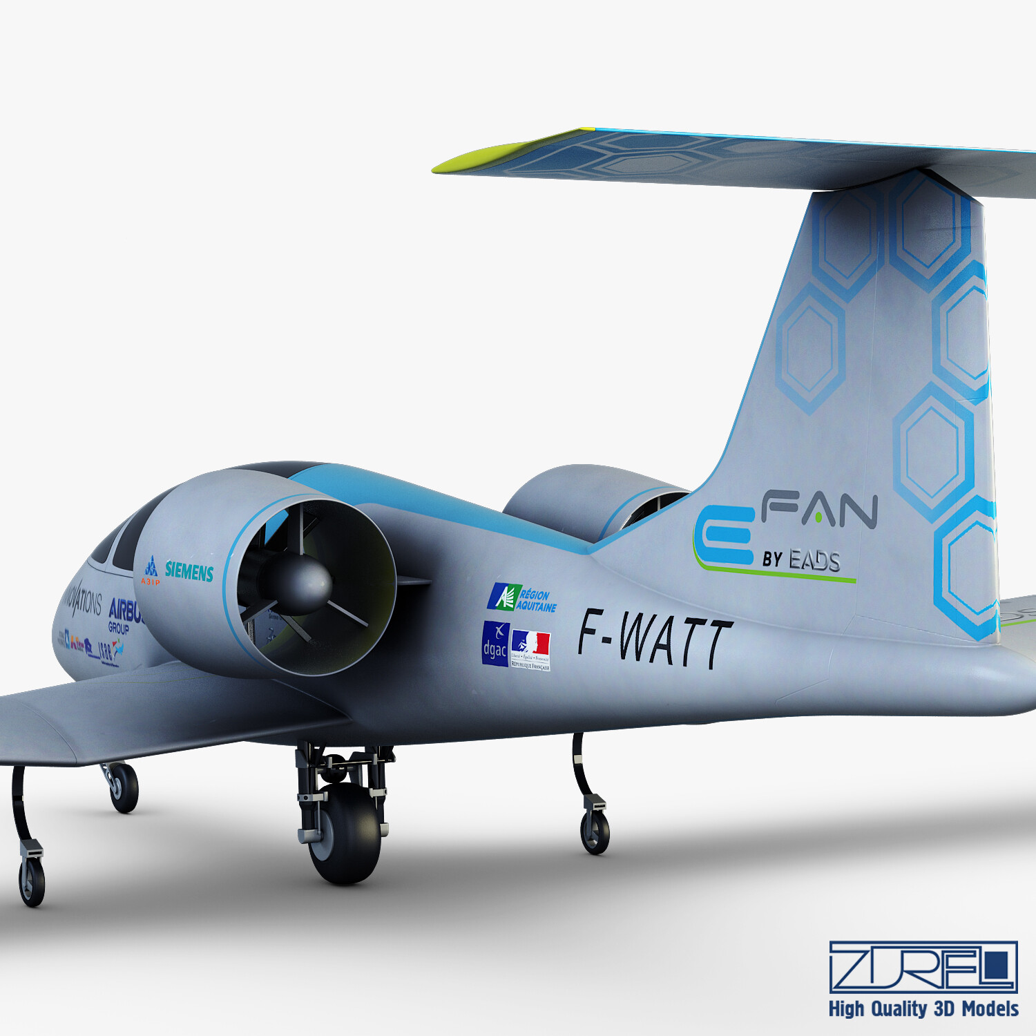 ArtStation - Airbus E-Fan Electric | Resources