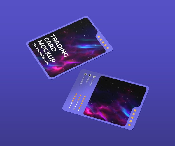 ArtStation - Trading Card Mockup | Resources