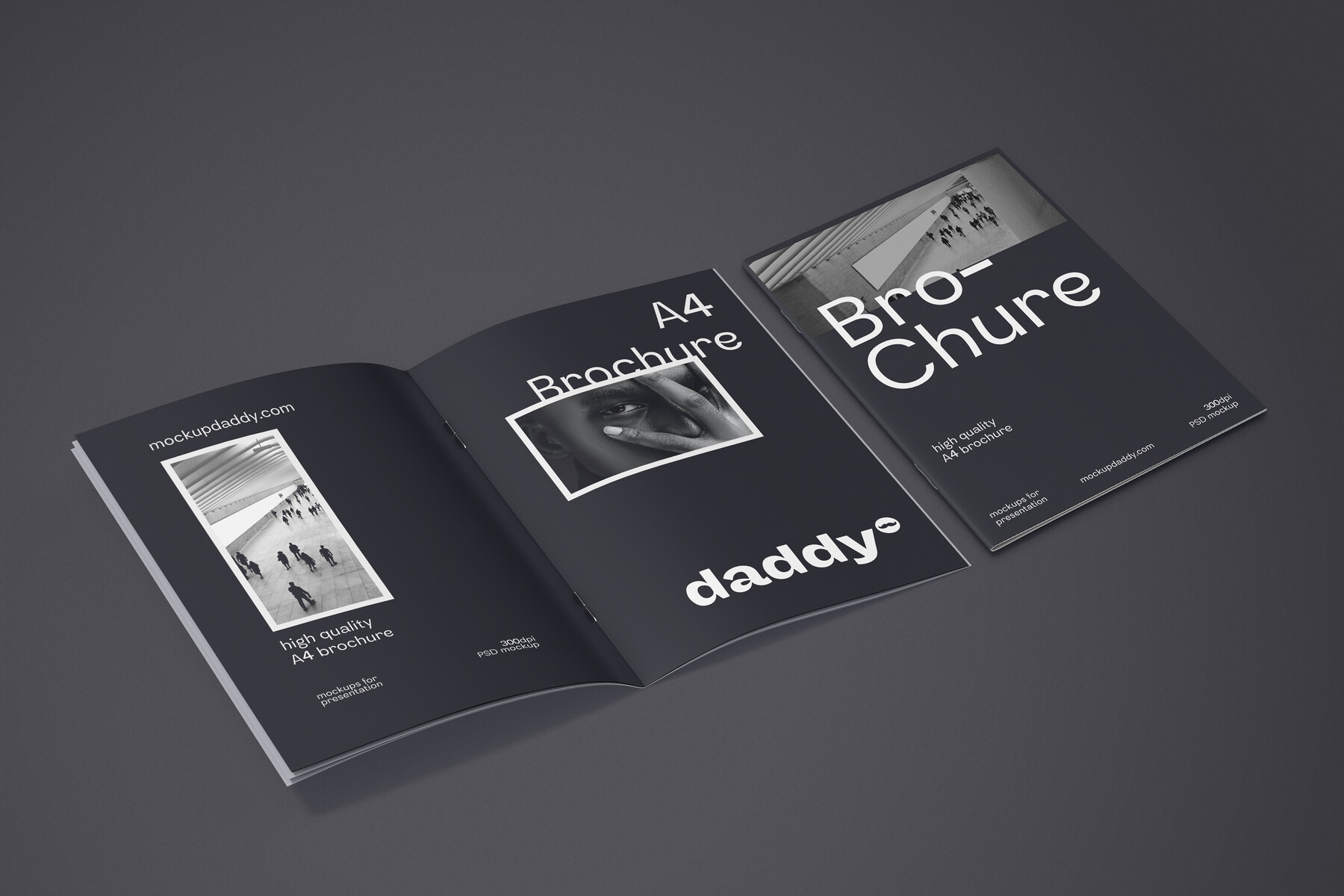 ArtStation - A4 Brochure Mockup | Resources