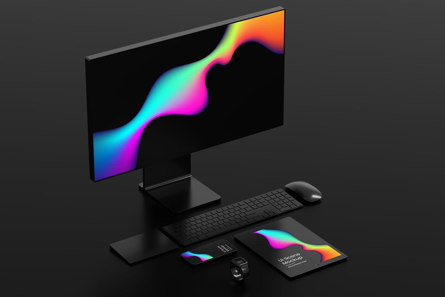 ArtStation - Black Devices Mockup | Resources