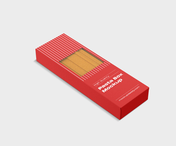 ArtStation - Pasta Packaging Box Mockup | Artworks