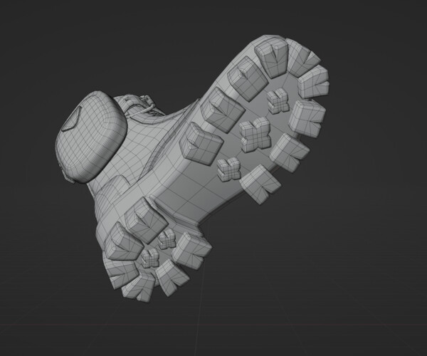 ArtStation - Monolith PRADA BOOT | Game Assets
