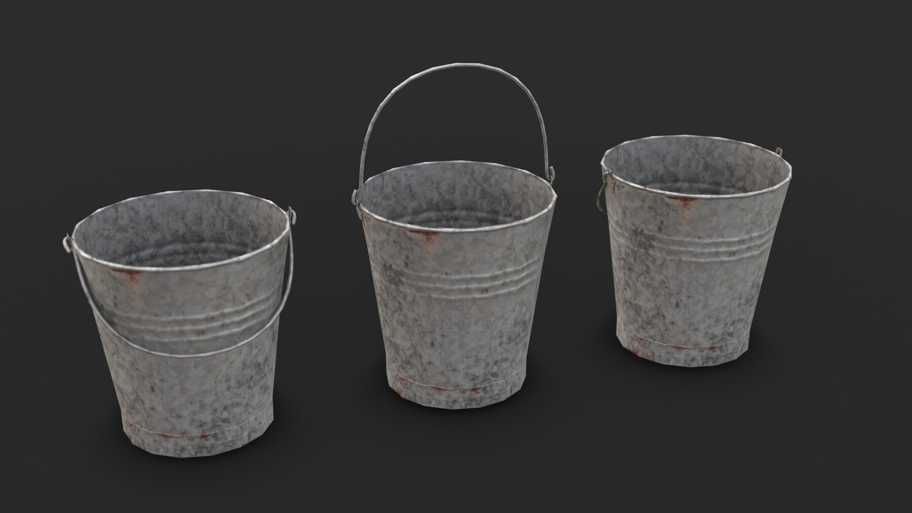 ArtStation - Fishing Buckets | Game Assets