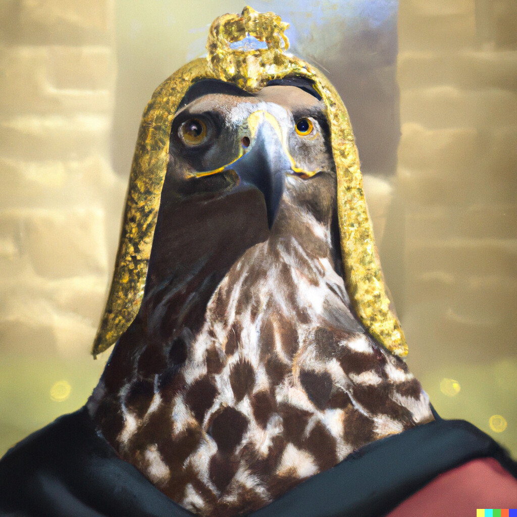 ArtStation - Eagle with medieval robes | Artworks