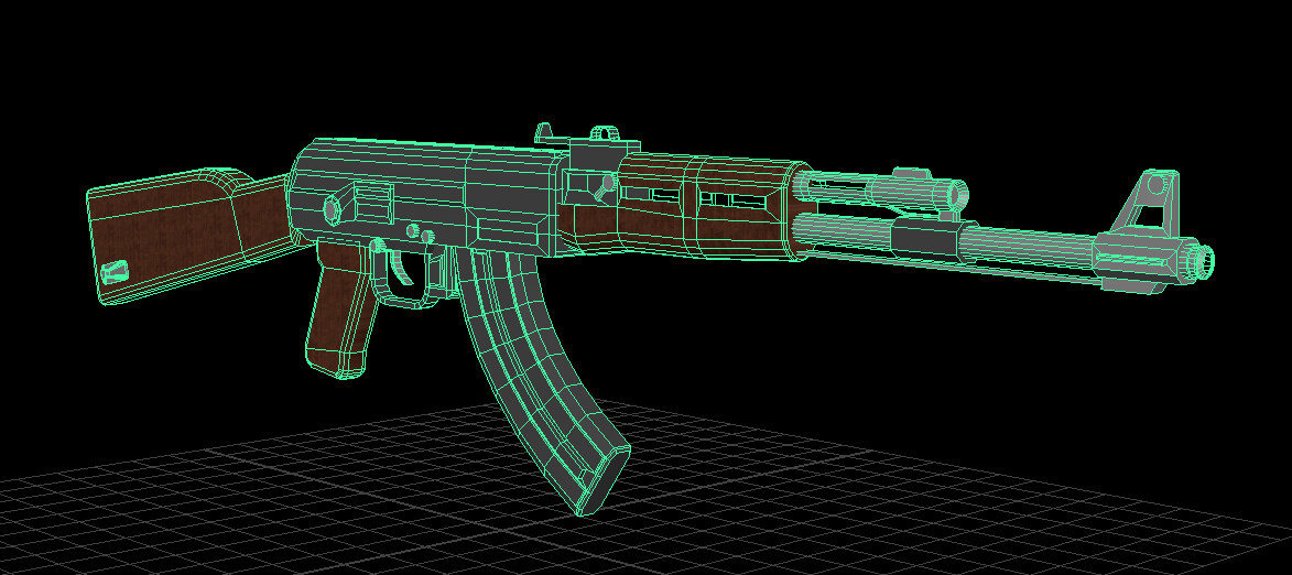 ArtStation - AK-47 3d Model | Resources