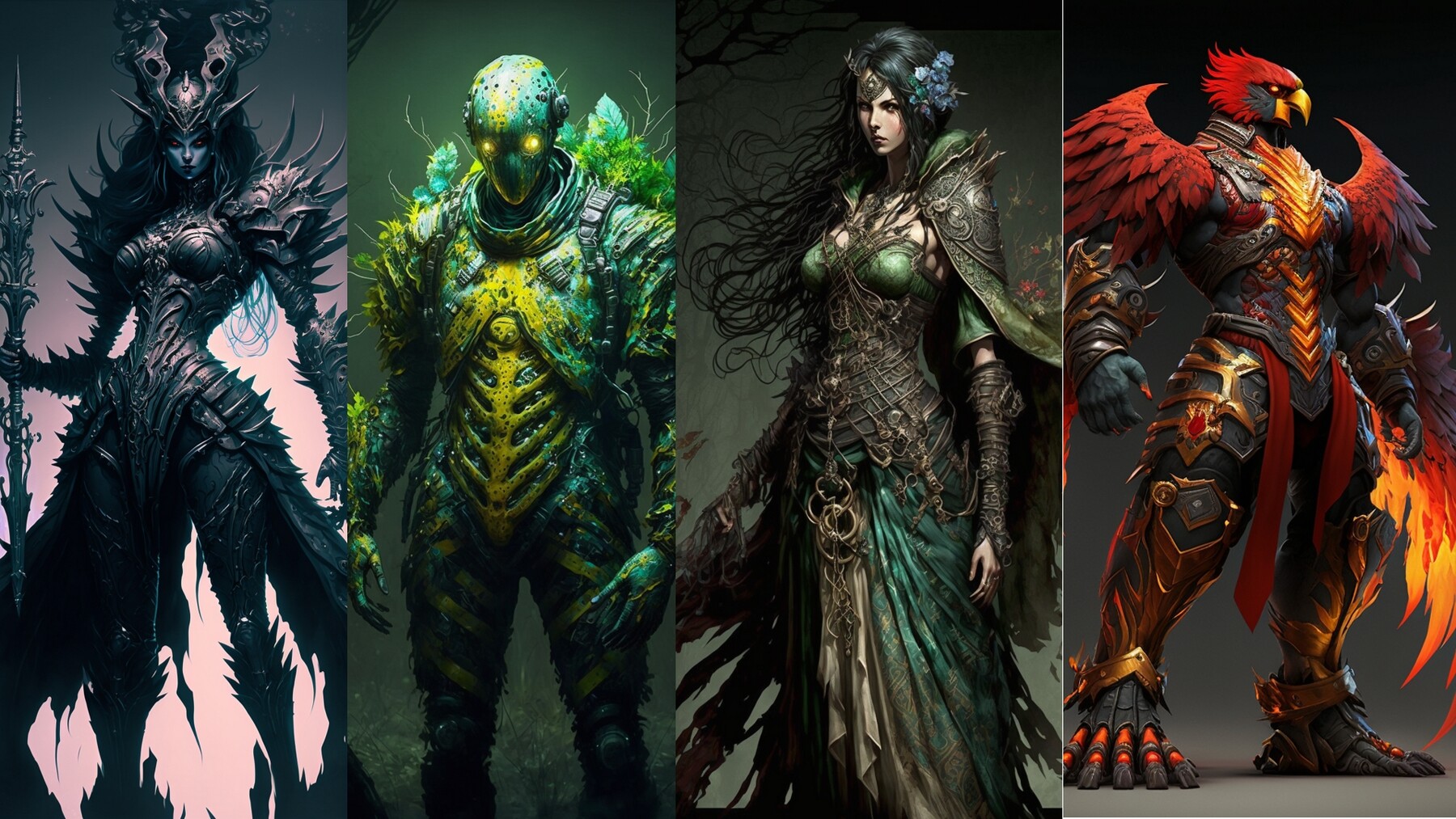 ArtStation - Fantasy Characters Of Gaming: A Collection of 100 ...