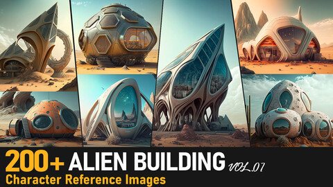 ArtStation - Alien Building VOL.01|4K Reference Images | Artworks