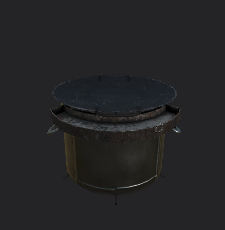 ArtStation - Cooking Burners | Game Assets