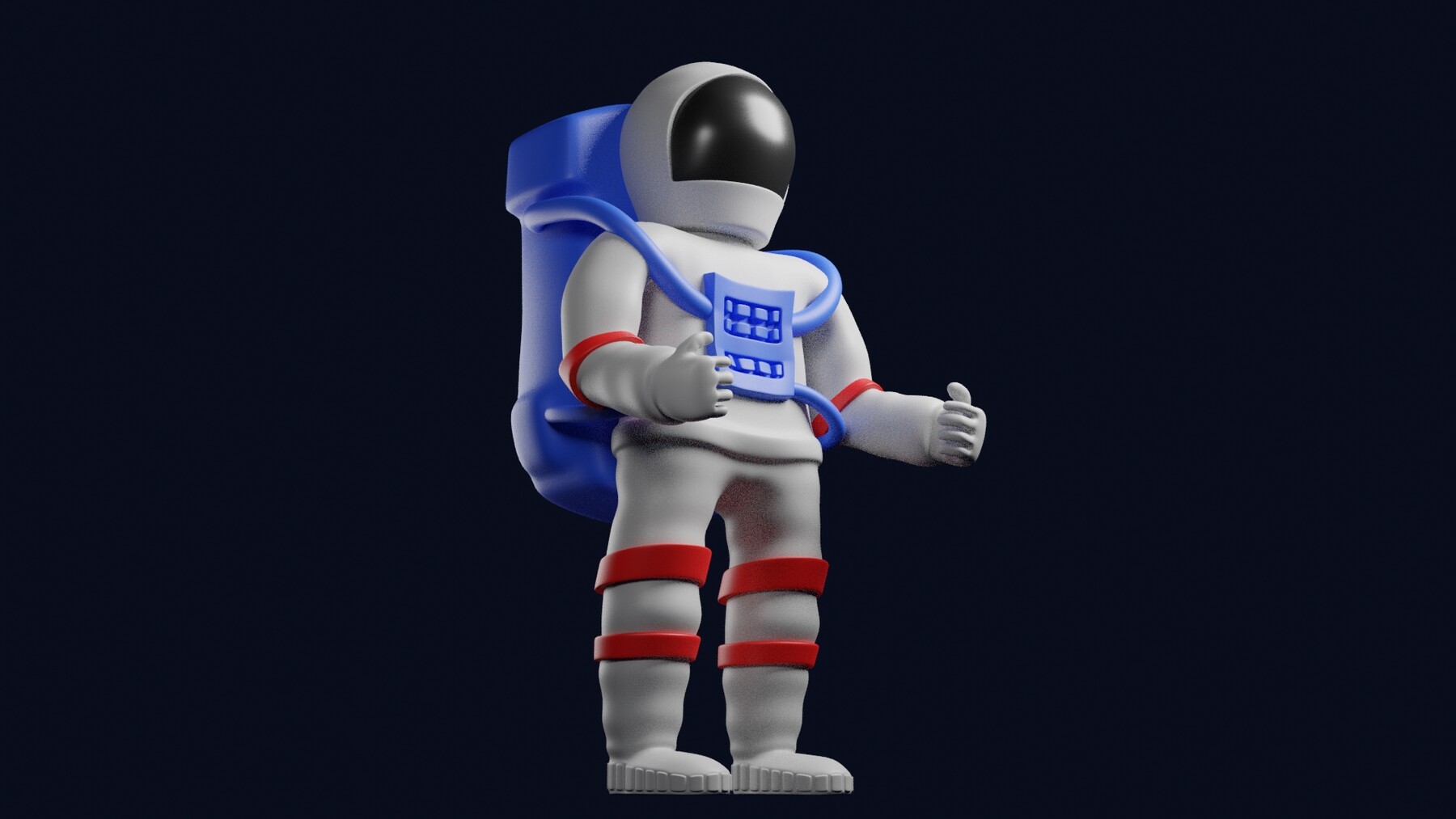 ArtStation - Astronaut 3D Model | Resources