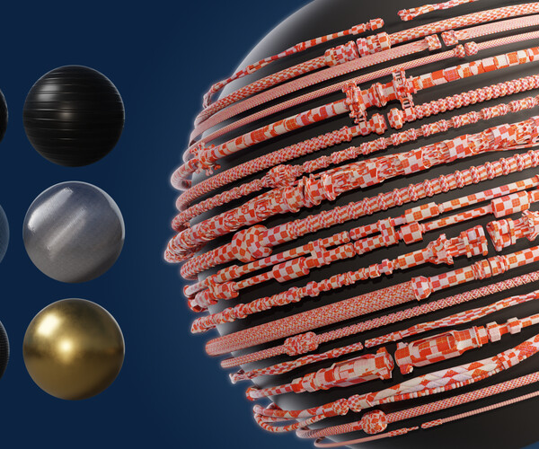 ArtStation - Blender Rope Tools 3 _ Cable & Wire _ PBR Material | Resources