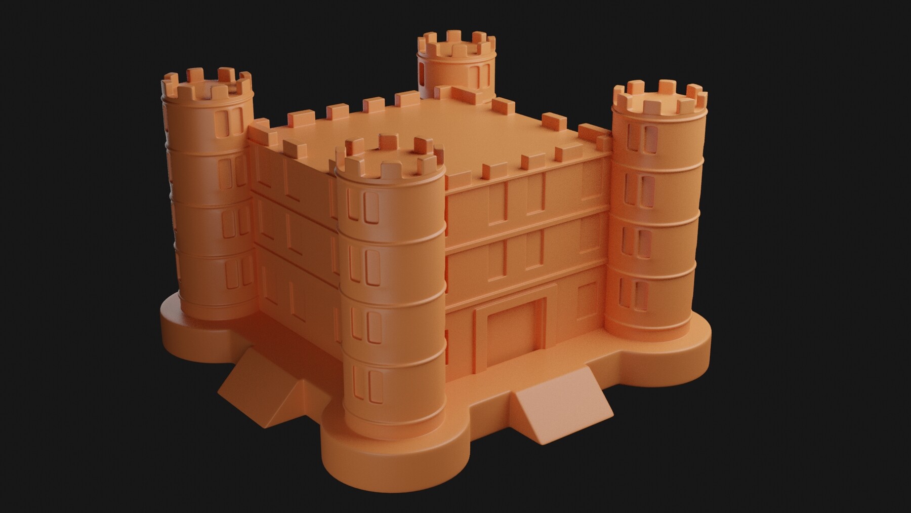 ArtStation - Castle 3D Model | Resources