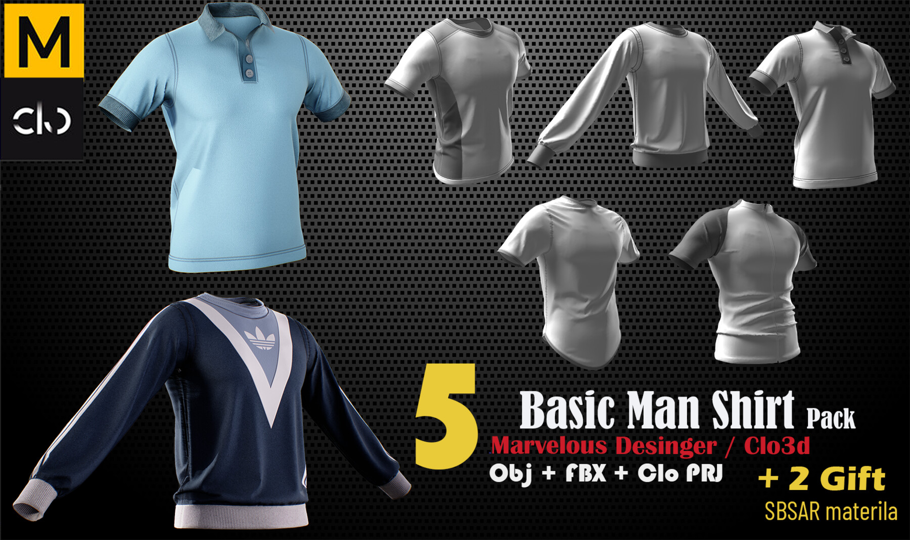 ArtStation - Man Shirt | Game Assets