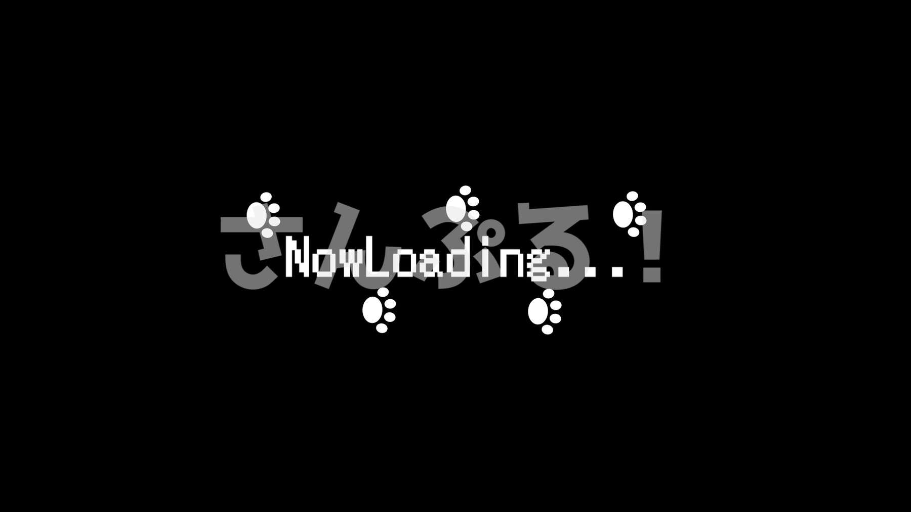 ArtStation - NowLoading [Paw] Text animation/OBS/SLOBS/Youtuber ...