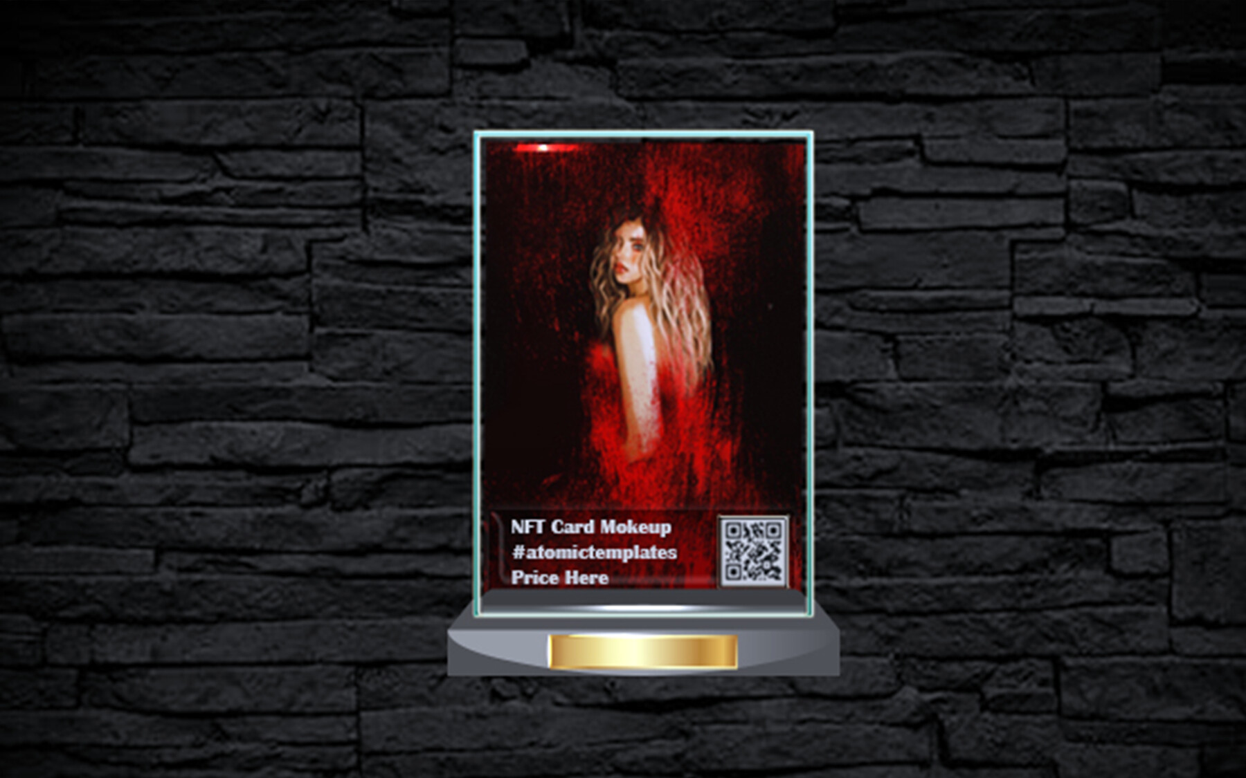 ArtStation - 4 in 1 Unique NFT trading Cards Template Photoshop | Artworks