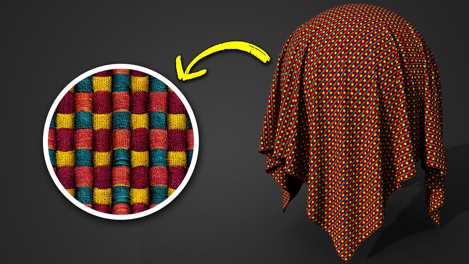 ArtStation - 100 Seamless Fabric Pattern Vol.06 + Video Tutorial | Brushes