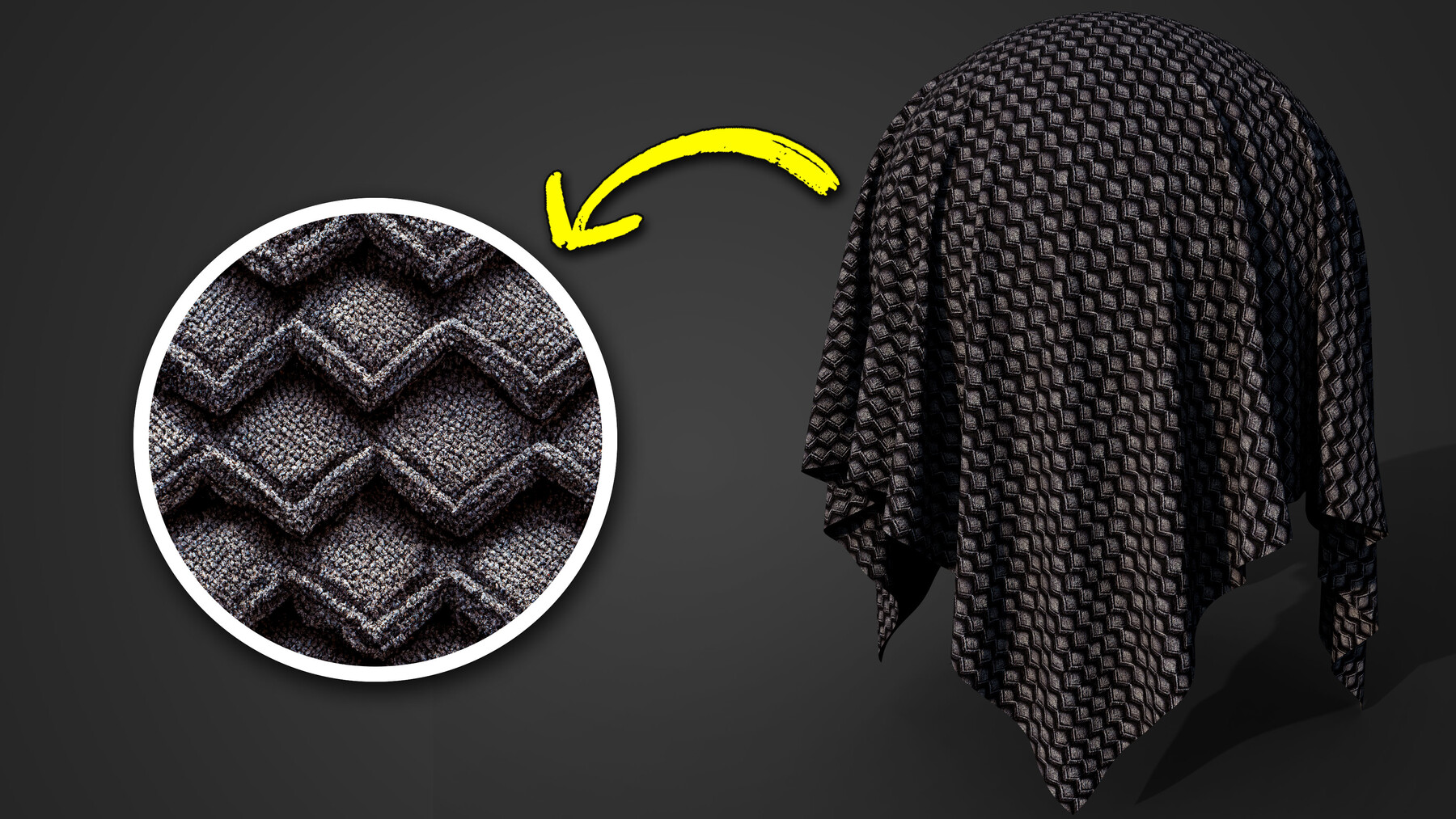 ArtStation - 100 Seamless Fabric Pattern Vol.06 + Video Tutorial | Brushes