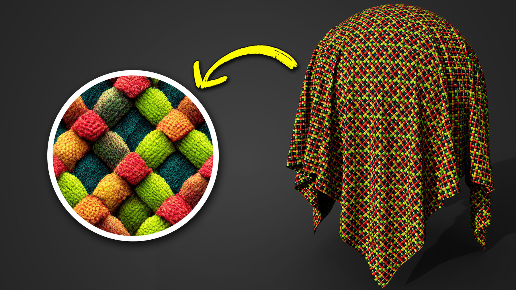 ArtStation - 100 Seamless Fabric Pattern Vol.06 + Video Tutorial | Brushes