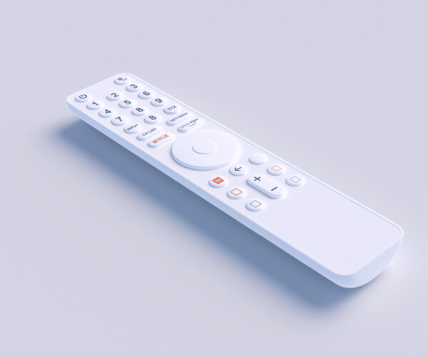 ArtStation - Tv remote control | Resources