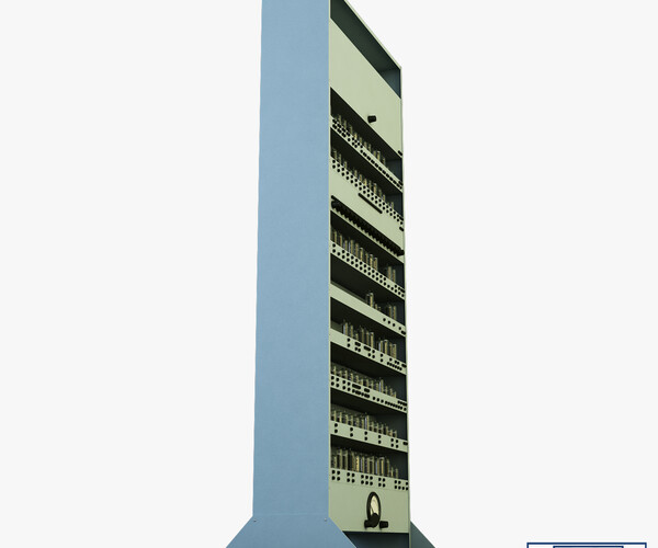 ArtStation - Vacuum Tube Computer v 1 | Resources