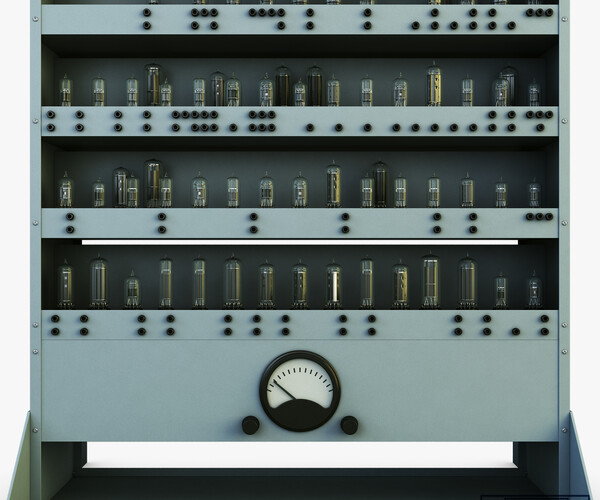 ArtStation - Vacuum Tube Computer v 1 | Resources